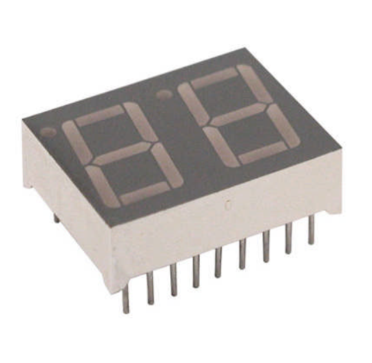 14mm 7 Segment Display - 2li - Robot Sepeti