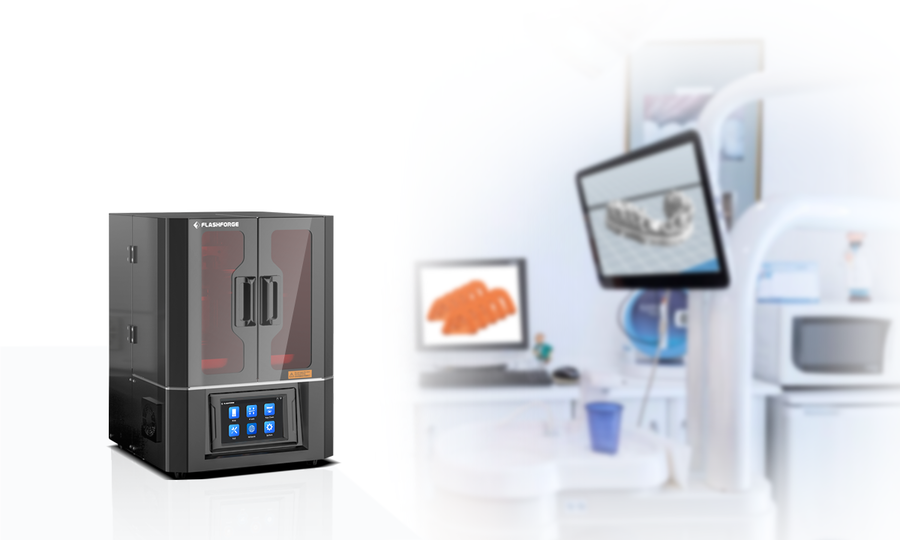 FlashForge Focus 6K XL LCD 3D Printer - Diş Hekimliğinde Seri Üretim ...