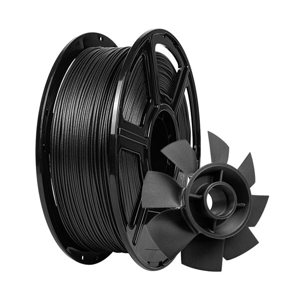 Flashforge PLA Karbon Fiber (PLA CF) 1.75mm Siyah Kompozit Filament - 1 Kg - Robot Sepeti