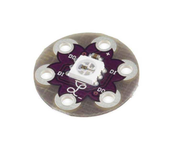 LilyPad Pixel Board (WS2811 Smart Pixel LED) - Robot Sepeti