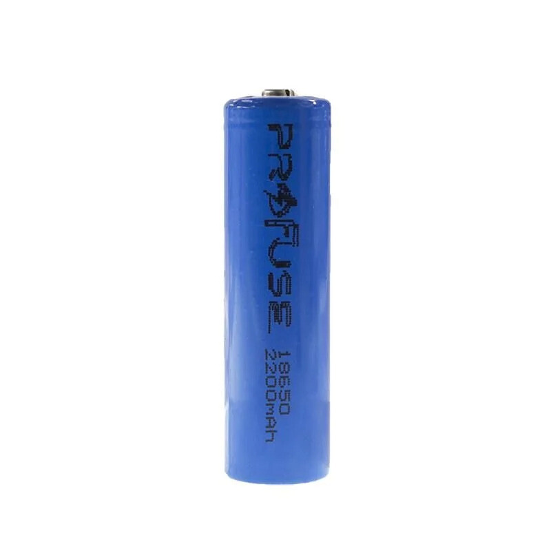 Profuse 18650 Li-ion (Lityum iyon) Şarjlı Pil - 3.7V, 2200mAh, Başlı - Robot Sepeti